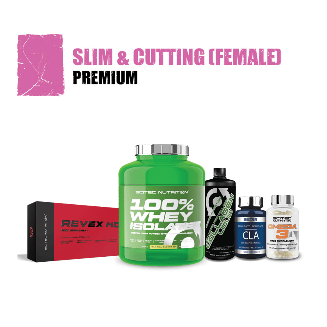 Slim & Cutting [Female] Premium - Scitec Nutrition Malaysia
